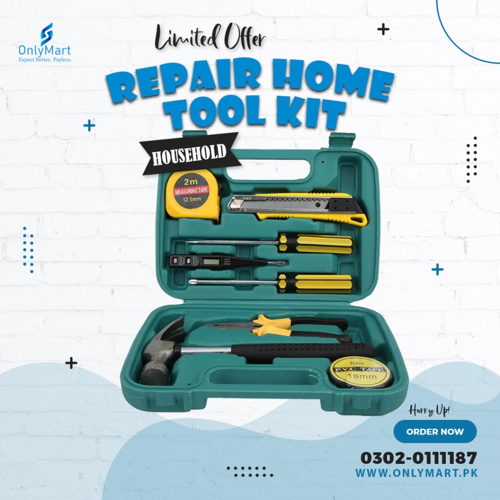 Repair Home Tool Kit - Only Mart - Order Now!