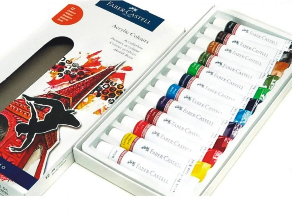 Faber Castell Acrylic Color Set - Only Mart - Order Now!