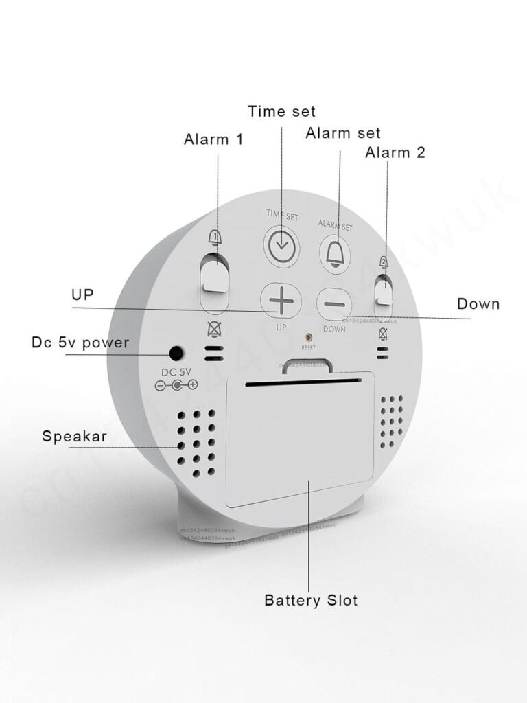 Digital Alarm Clock - Only Mart - Wake Up with Ease! Digital Alarm Clock - Only Mart - Wake Up with Ease!
