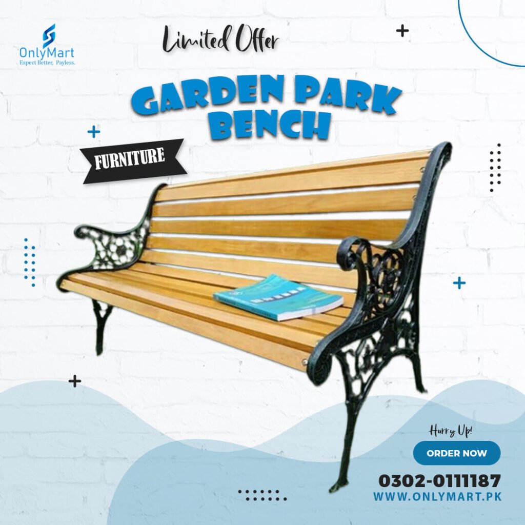 Garden Park Bench In Lahore - Only Mart - Buy Outdoor Furniture!