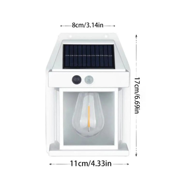 Sensor Solar Wall Lamp - Only Mart - Mini Waterproof Motion Sensor!
